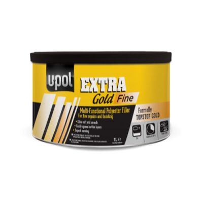 Extra Gold Fine Mastic de Finition (avant Top Stop Gold) - U-Pol