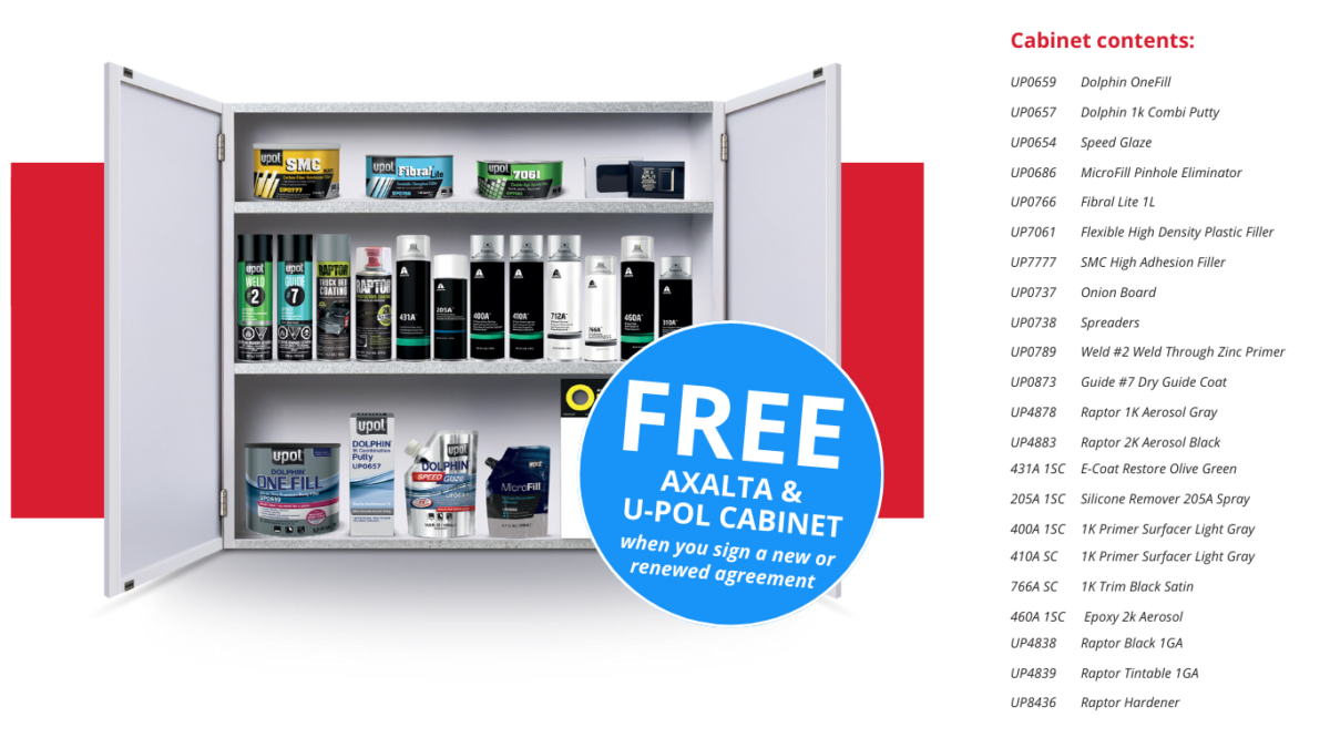 Axalta Cabinet flyer - U-Pol