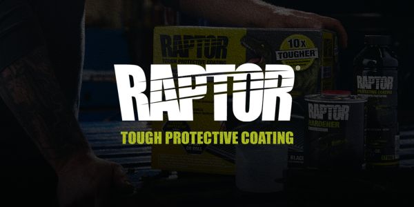 RAPTOR 2K Protective Coating 4 Bottle Kit - U-Pol