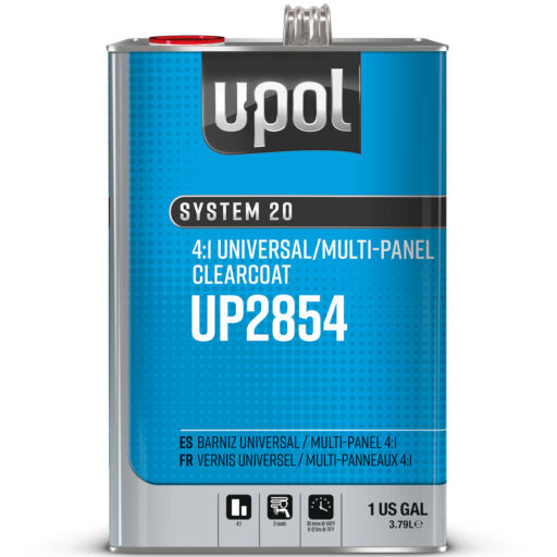 System 20 4:1 Spot / Panel Clearcoat SCAQMD VOC - U-Pol