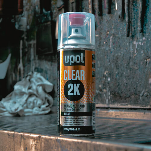 U-POL 2K Clearcoat Aerosol - U-Pol