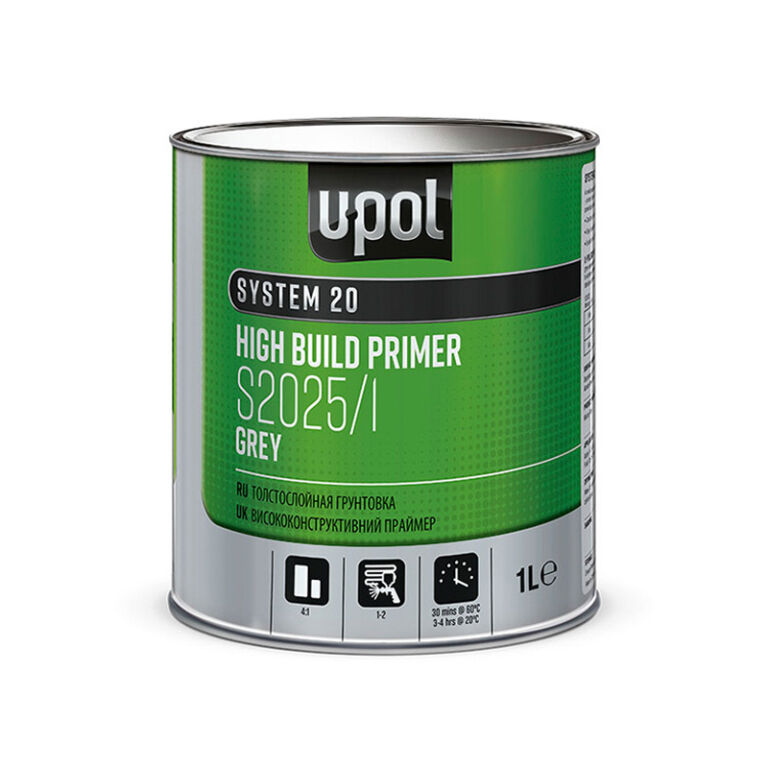 U-POL S2025 High Build Primer - U-Pol